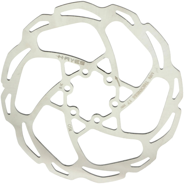 Hayes D-Series Rotor 160mm w/ Hardware – The Path Bike Shop